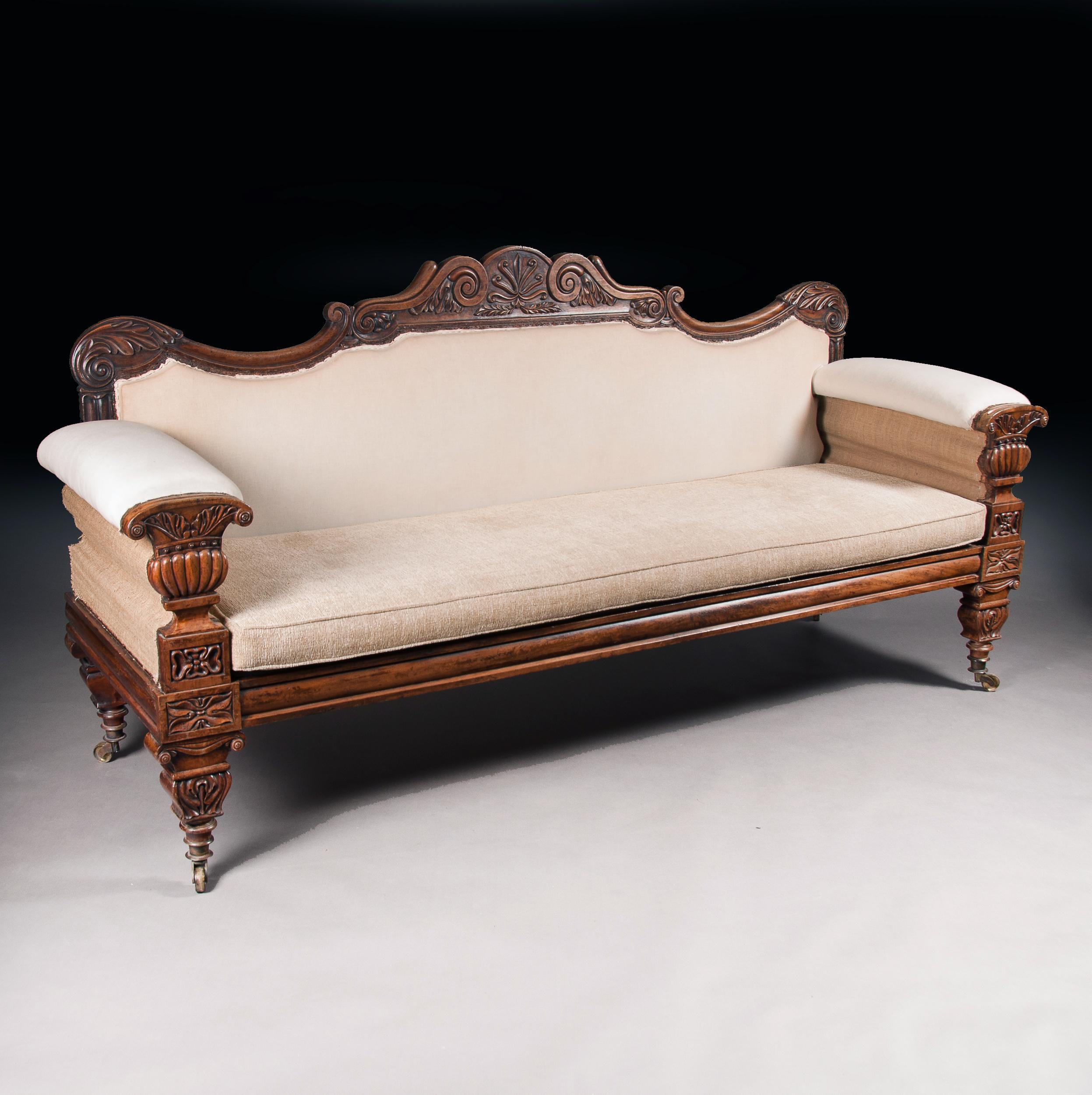 Fine Regency Mahogany Sofa After John Taylor at 1stDibs | regency couch ...