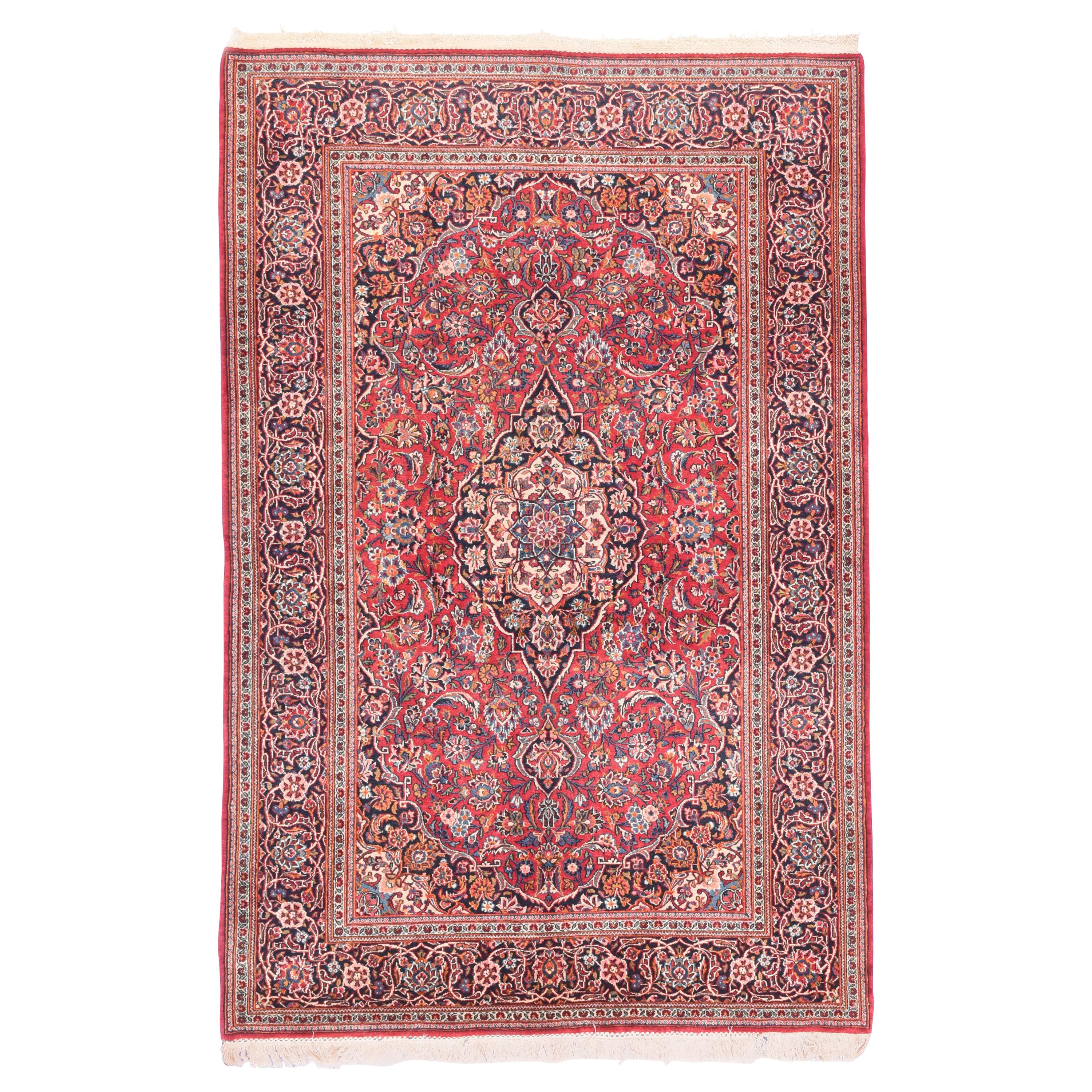 Vintage Persian Kashan For Sale at 1stDibs
