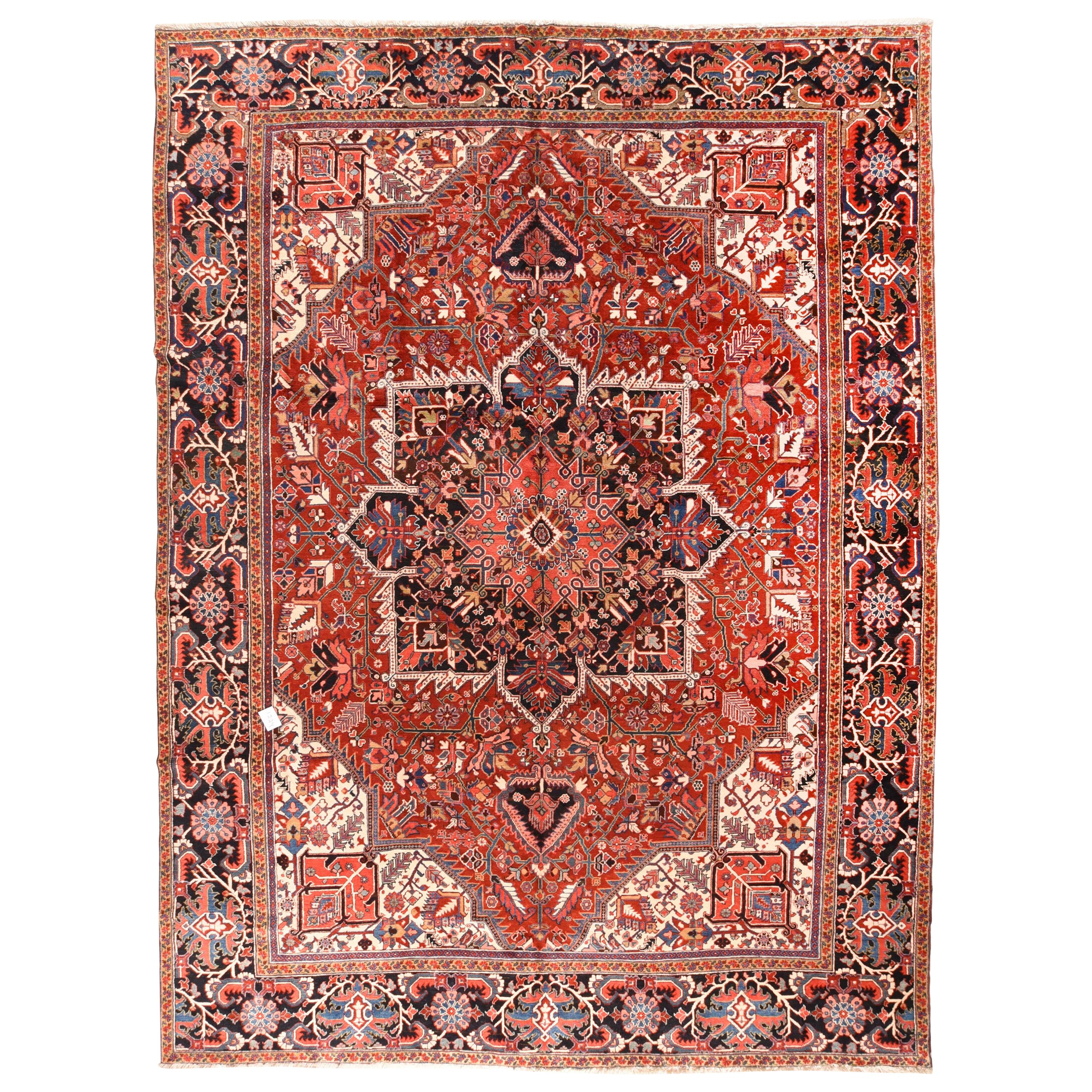 Vintage Persian Heriz For Sale at 1stDibs