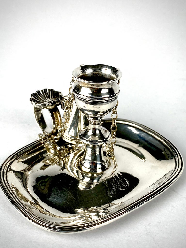 Fine Small Solid Silver Sterling Georgian Chamberstick London 1813 For ...