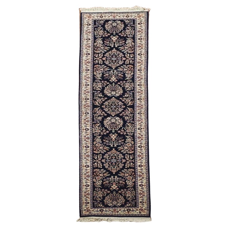 Fine Tabriz Runner, circa 2000 For Sale at 1stDibs