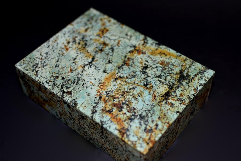 Fine Turquoise Jewelry Box Whole Slab For Sale at 1stDibs