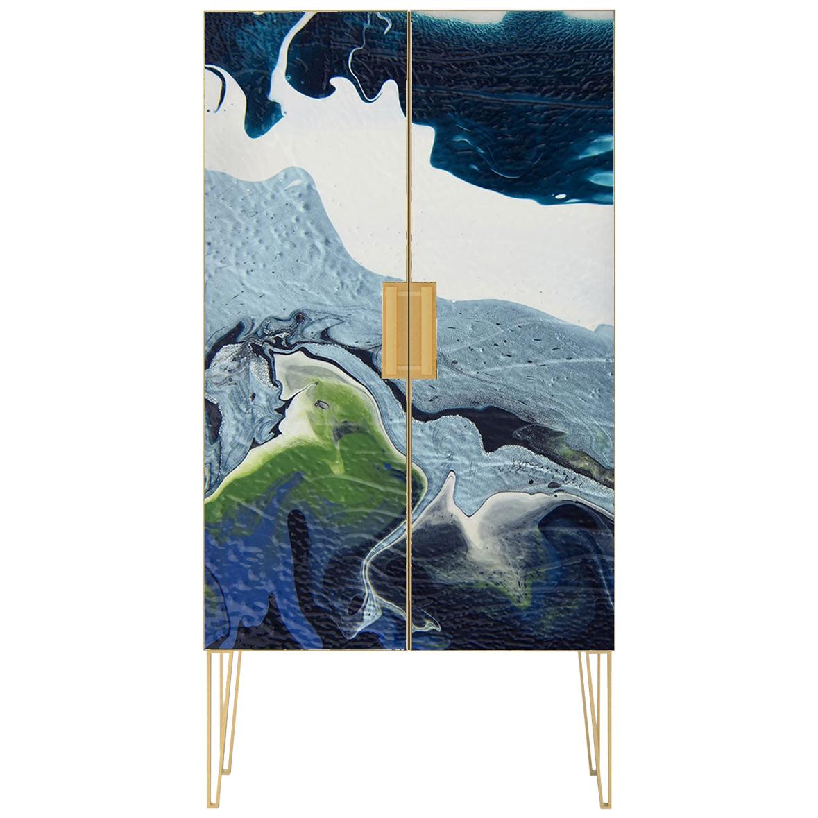 Fine Upholstered Contemporary Dressing Screen Made in England For Sale ...