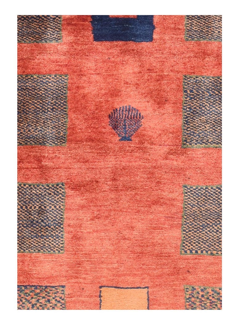 Fine Vintage Gabbeh Shiraz Persian Rug, Hand Knotted, circa 1970s at ...