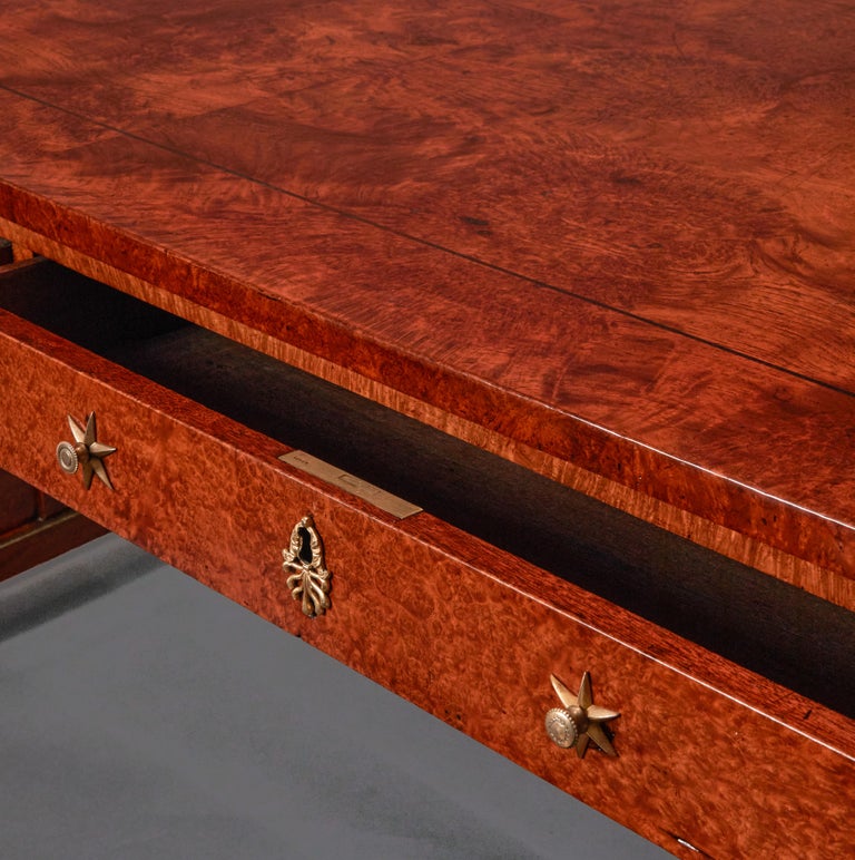 Fine William IV Library Table For Sale at 1stDibs