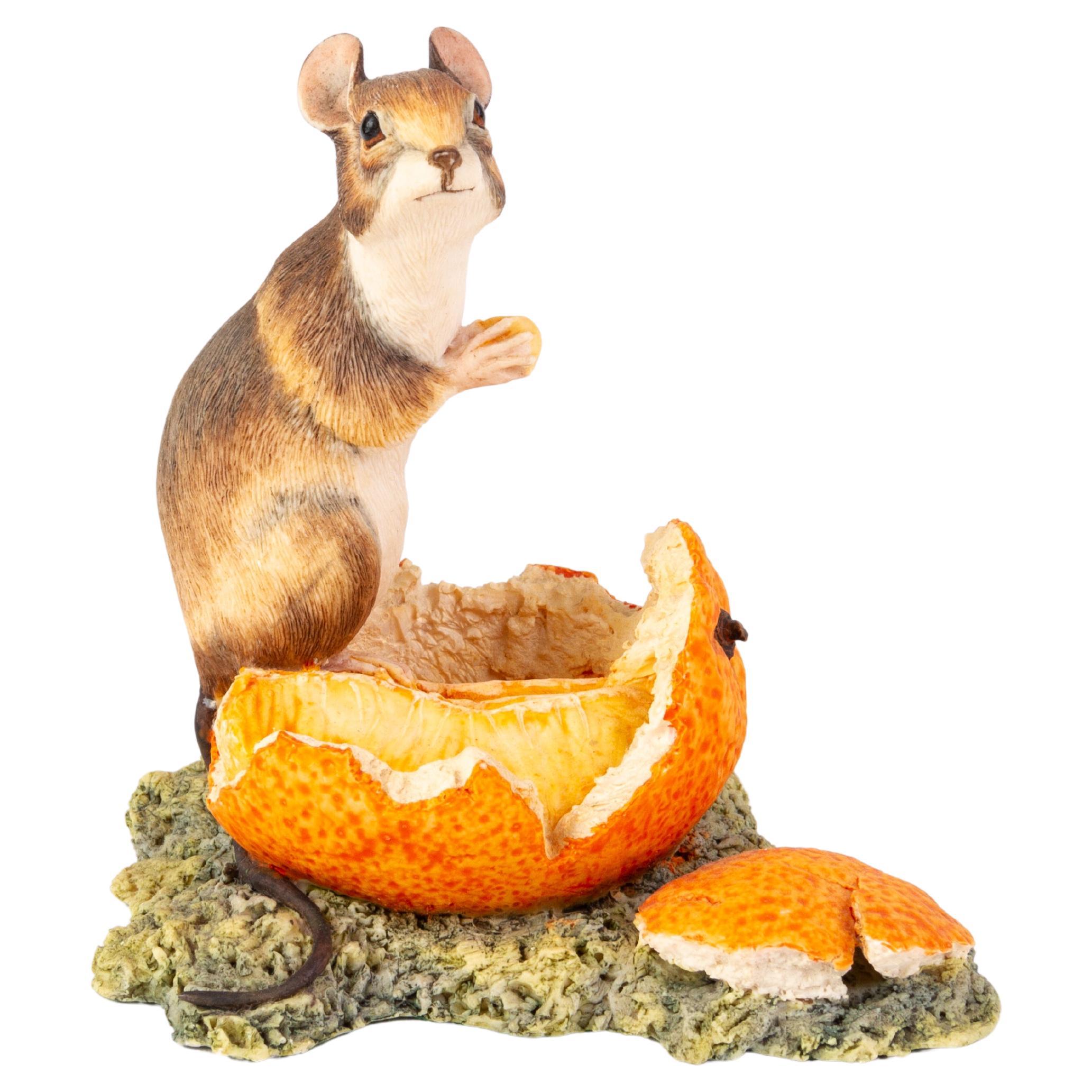 Finely Detailed Scottish Sculpture of a Mouse For Sale at 1stDibs