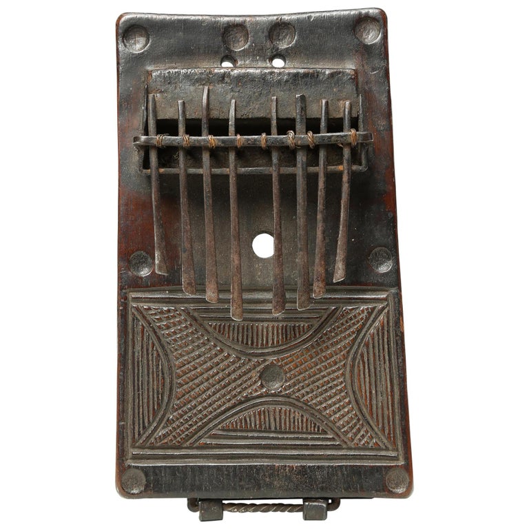 Finest Mbira or Sanza Congo Early 20th Century African Tribal Musical ...