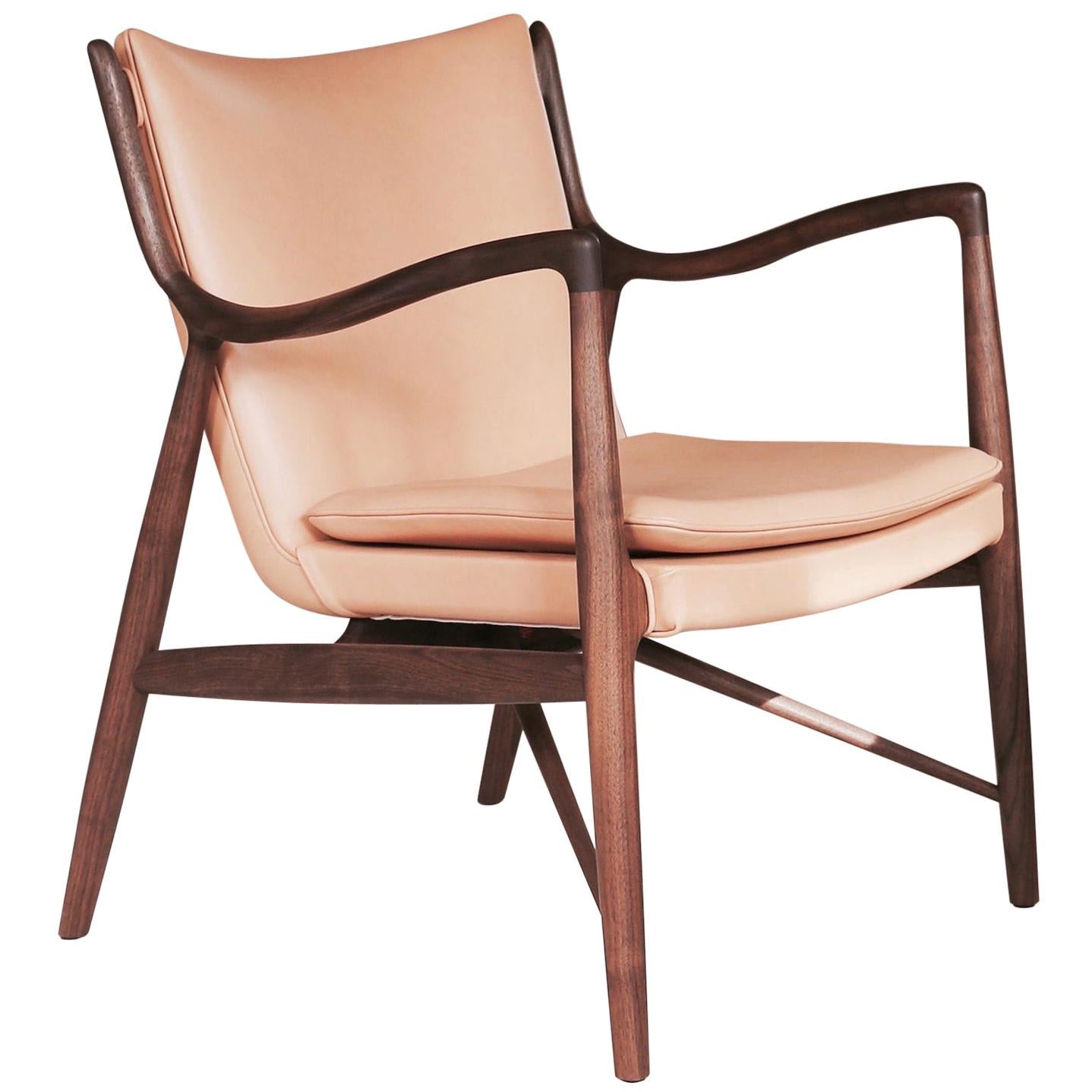 Finn Juhl, NV Model 45 Chair at 1stDibs