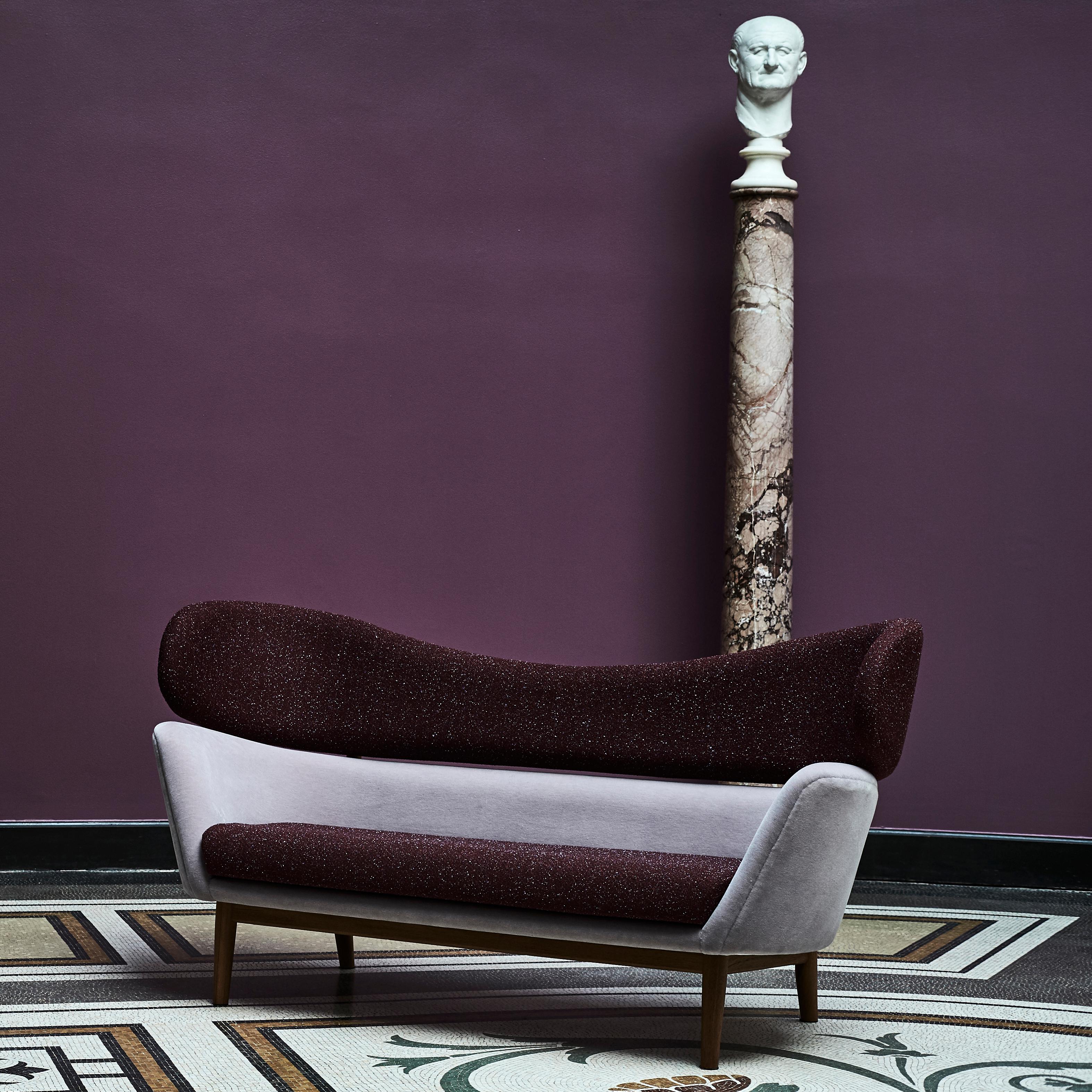 Finn Juhl Baker Sofa Couch Pilot and Harald Fabric For Sale at 1stDibs