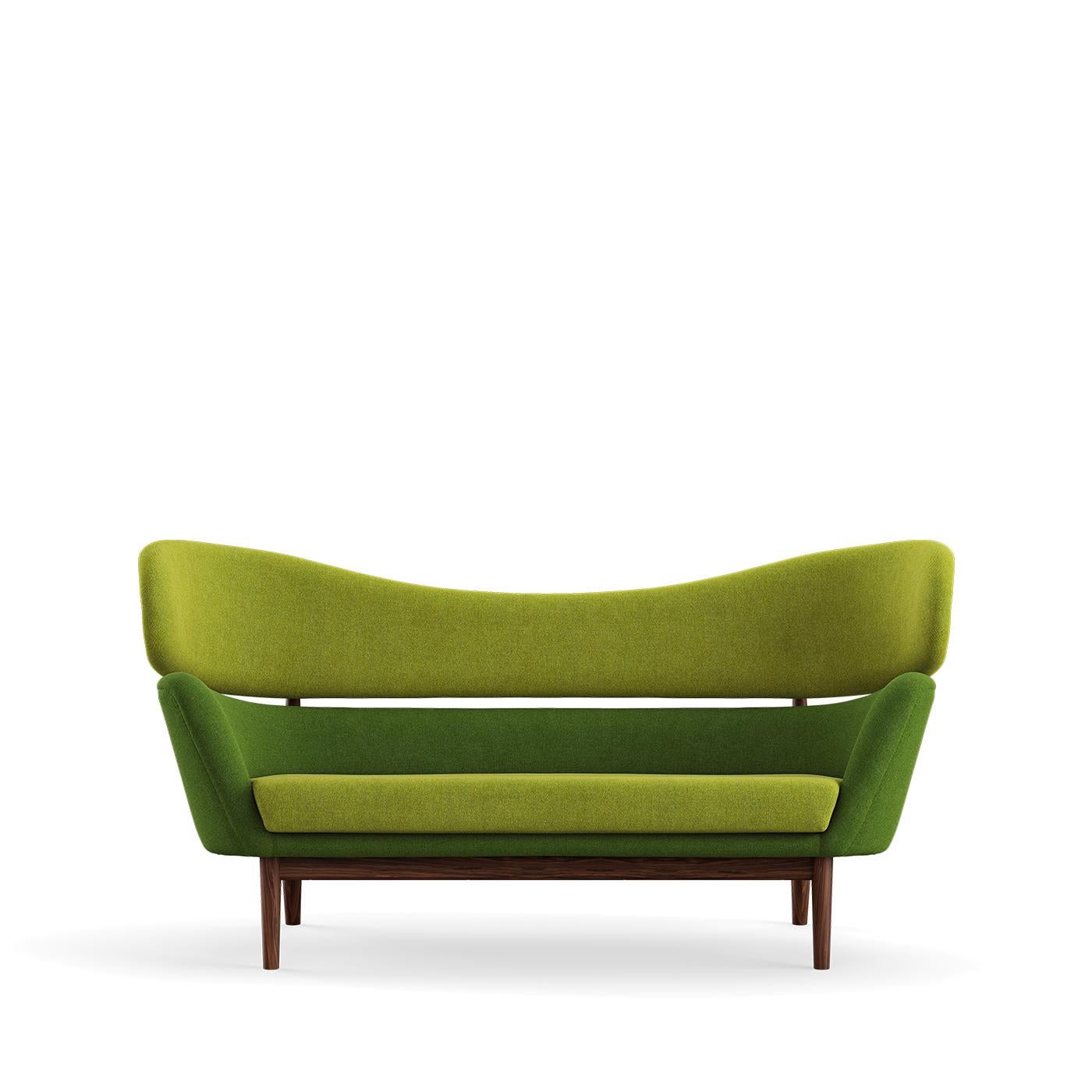 Finn Juhl Baker Sofa Hallingdal 980-960 Walnut For Sale at 1stDibs