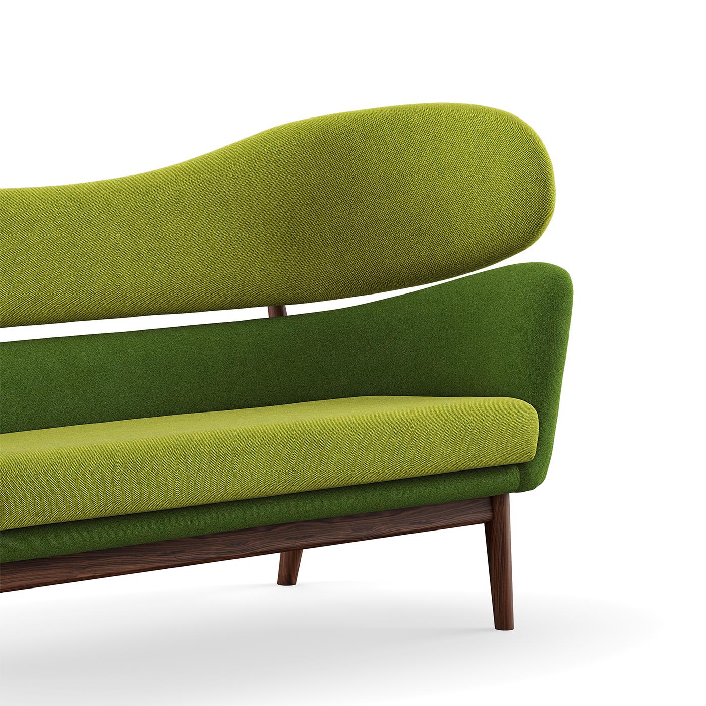 Finn Juhl Baker Sofa Hallingdal 980-960 Walnut For Sale at 1stDibs