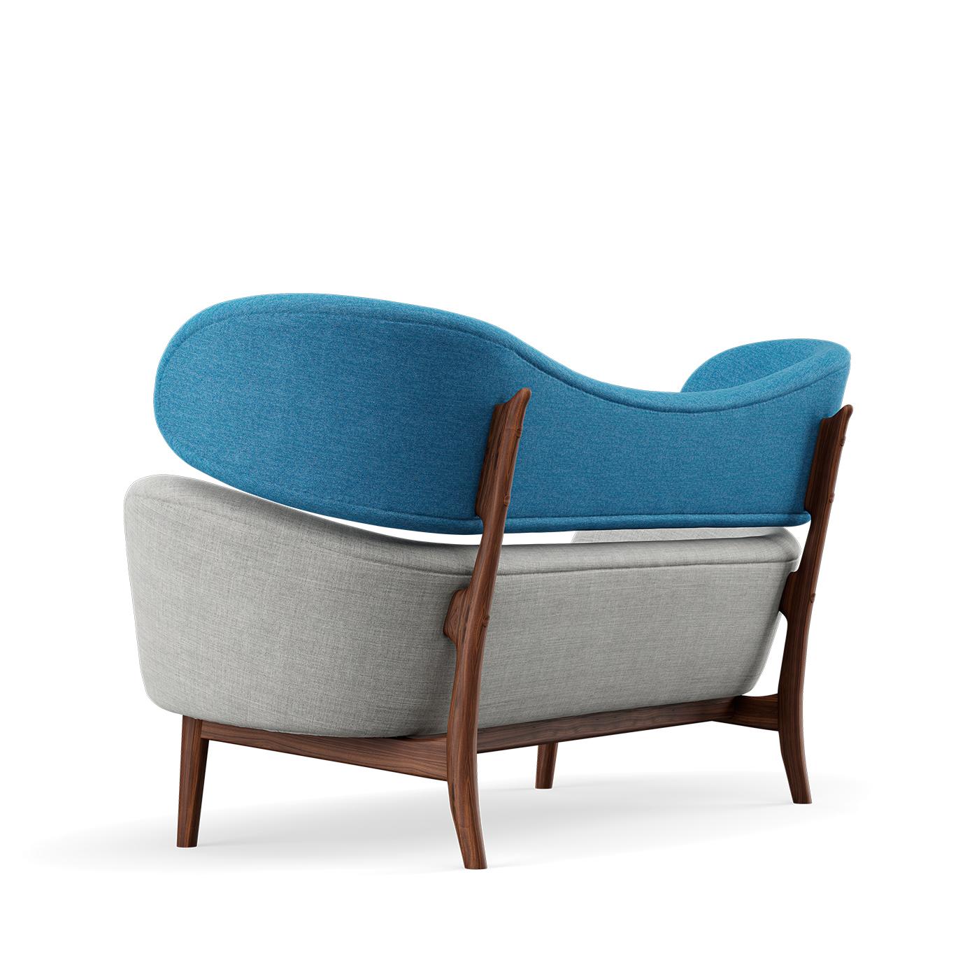 Finn Juhl Baker Sofa Remix 762-123 Walnut For Sale at 1stDibs