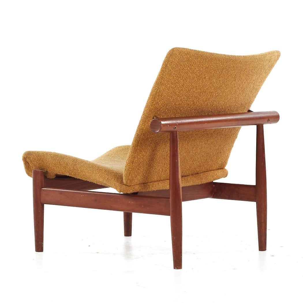 Finn Juhl Mid Century Danish Japan Lounge Chair For Sale at 1stDibs