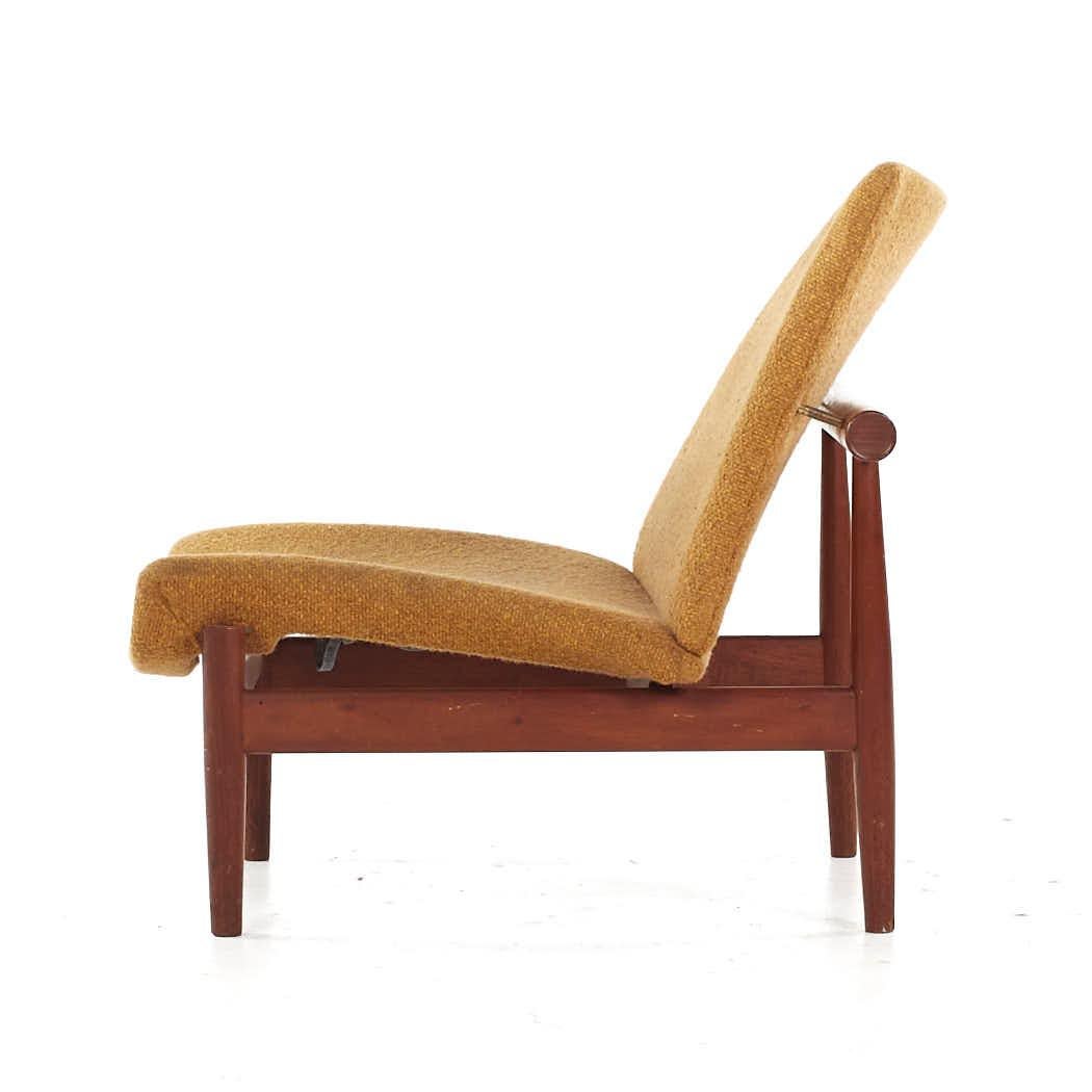 Finn Juhl Mid Century Danish Japan Lounge Chair For Sale at 1stDibs
