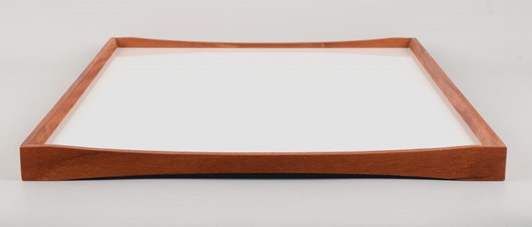 Finn Juhl, Turning Tray by Architectmade, Teak Tray with Black/White ...
