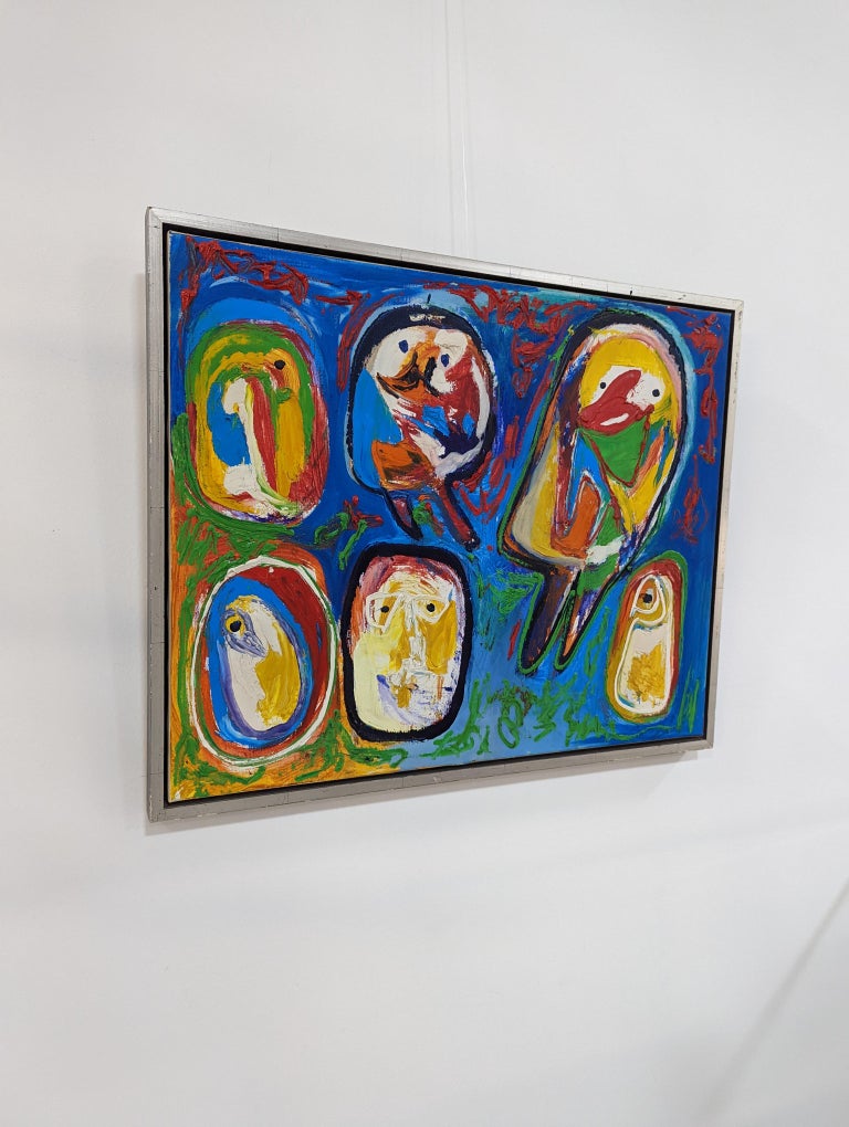 Finn Pedersen En Oleo Sobre Lienzo, 1990s For Sale at 1stDibs