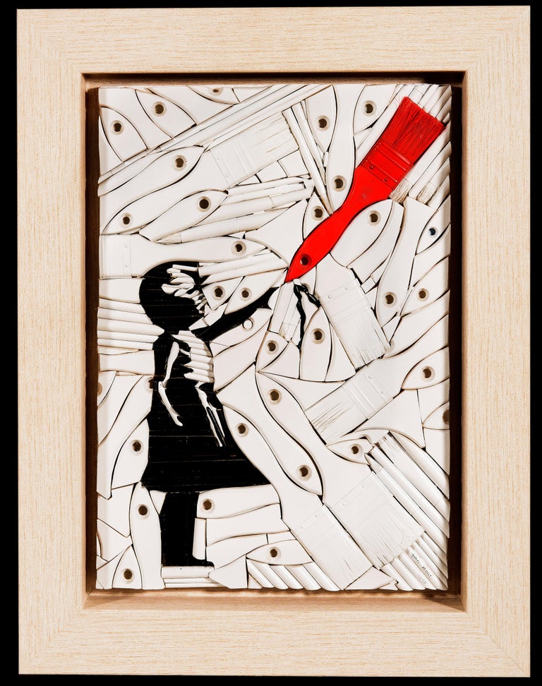 Finn Stone - Girl with a Paint Brush, 2020 For Sale at 1stDibs