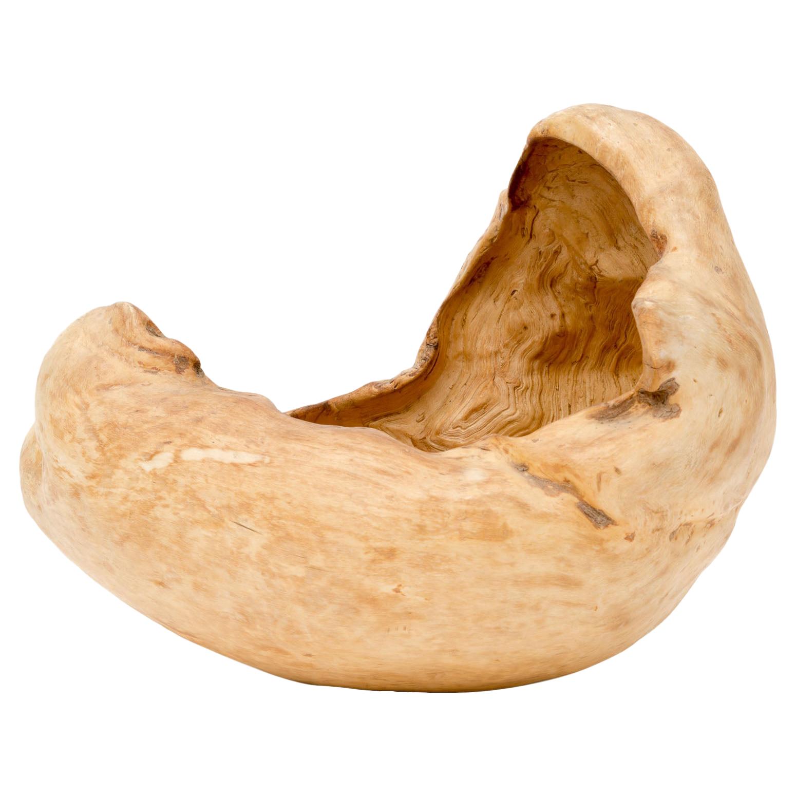 Finnish Rustic Birch Burl Bowl For Sale at 1stDibs