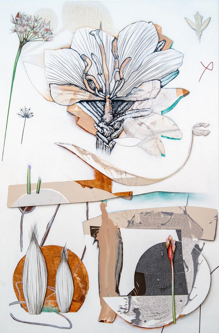 Fiona Ackerman - Copper - lively, narrative, overlapping botanicals ...