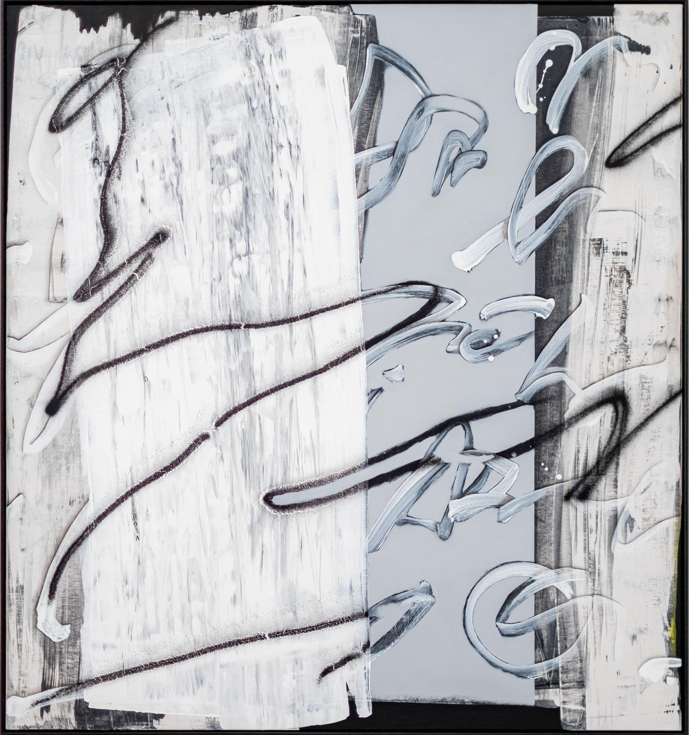 Fiona Ackerman - The Spaces - contemporary, gestural, abstract, spray ...
