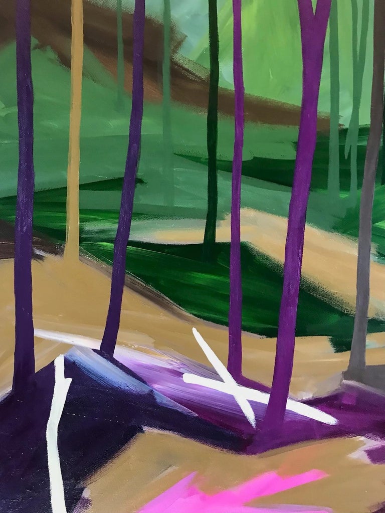 Fiona Pearce - Clamber, Fiona Pearce, Original painting, Landscape ...