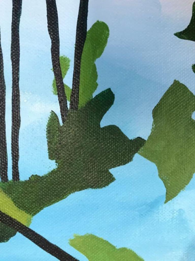 Fiona Pearce - Dawn 1, original impressionistic art, landscape painting ...