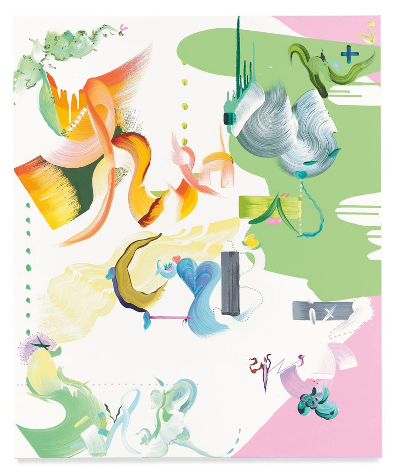 Fiona Rae - Then whets, and combs its silver wings For Sale at 1stDibs