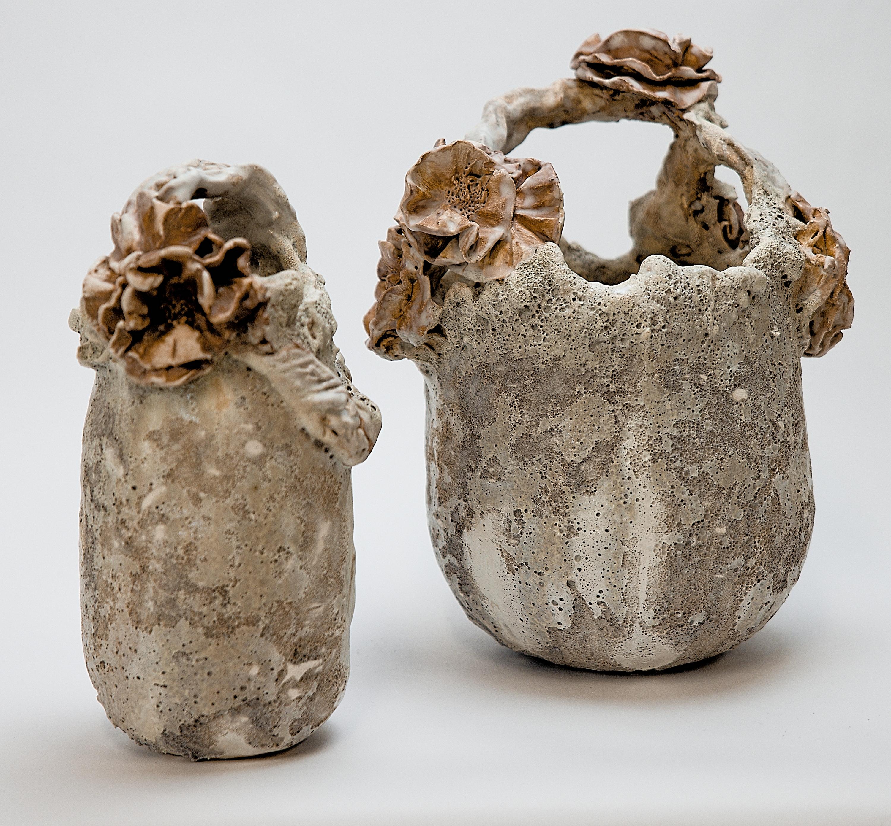 Fiore Vases Round Rust For Sale at 1stDibs