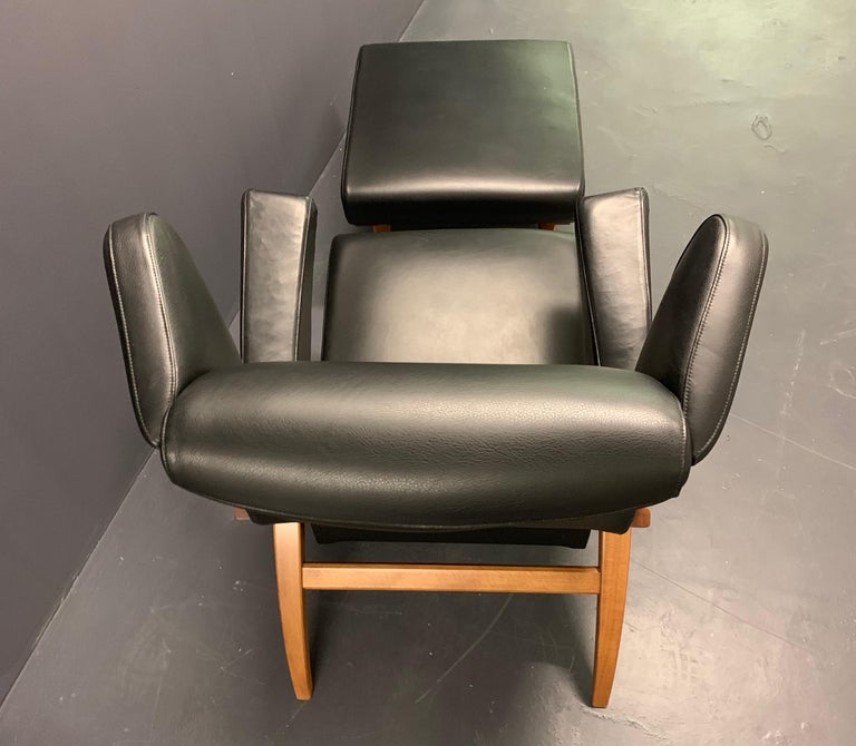 Fiorenza Armchair and Stool by Franco Albini for Arflex at 1stDibs