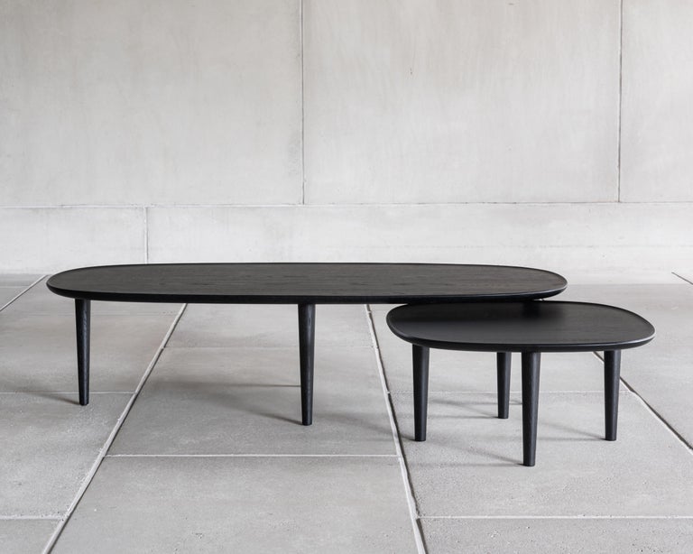 Fiori Coffee Table 140 in Oak by Poiat For Sale at 1stDibs