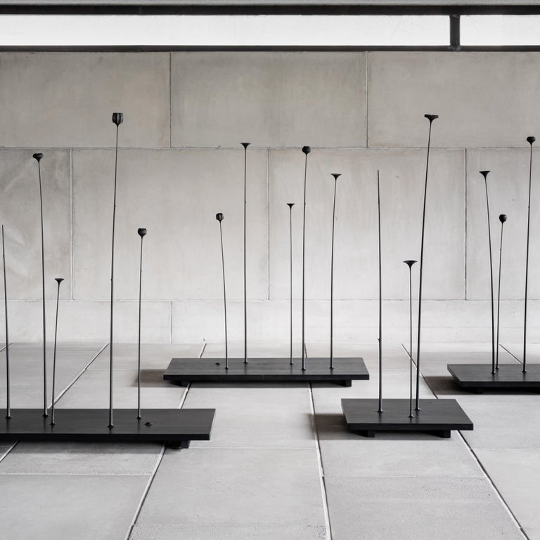 Fiori, Wooden Floor Sculpture by Antrei Hartikainen 'Large' For Sale at ...