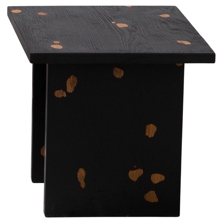 Fire Oak Side Table II by Daniel Elkayam For Sale at 1stDibs