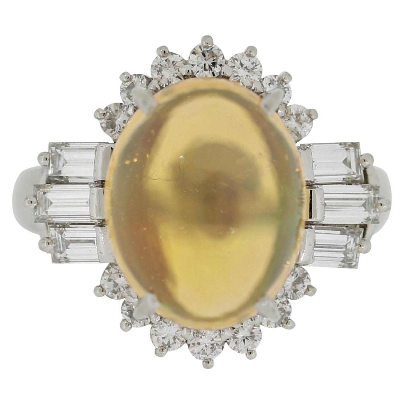 Pave Diamond Gold "Disco Ball" Cocktail Ring at 1stDibs