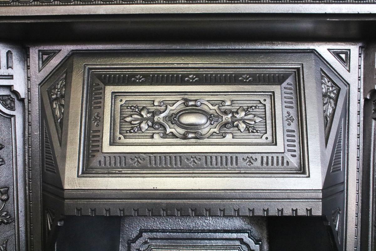 Fire Queen a Victorian Cast Iron Fireplace Insert in the Classical ...