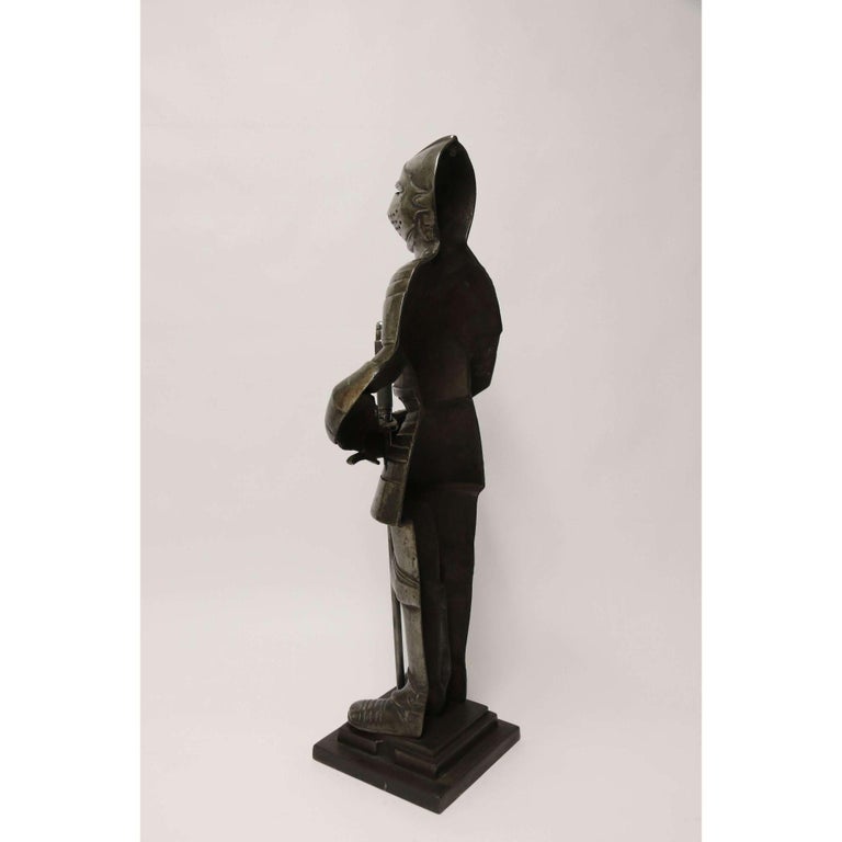 Fire Side Poker Stand in the Form of a Medieval Knight, Circa 1920 at ...