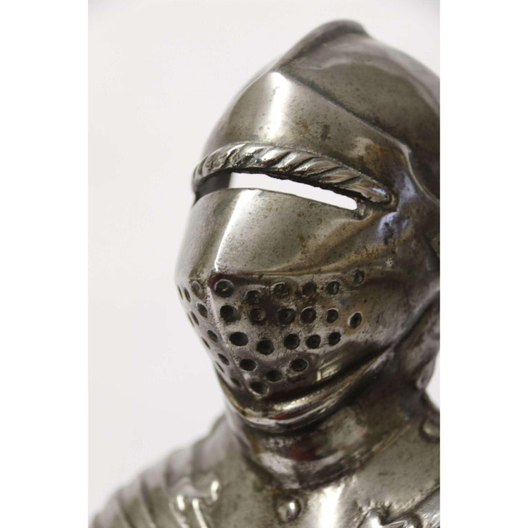 Fire Side Poker Stand in the Form of a Medieval Knight, Circa 1920 at ...