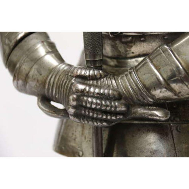 Fire Side Poker Stand in the Form of a Medieval Knight, Circa 1920 at ...