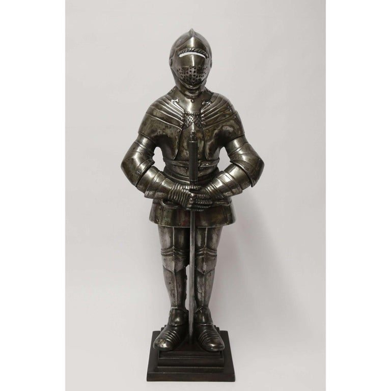 Fire Side Poker Stand in the Form of a Medieval Knight, Circa 1920 at ...