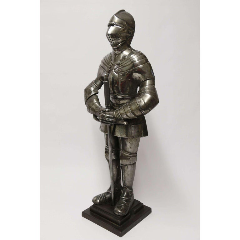 Fire Side Poker Stand in the Form of a Medieval Knight, Circa 1920 at ...