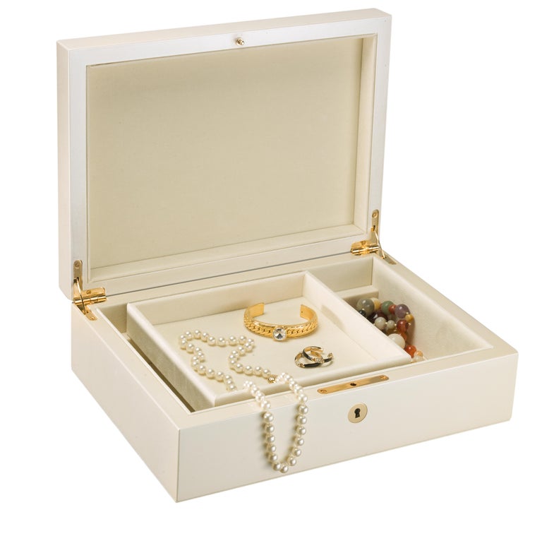 Firenze Mother of Pearl Jewerly Box For Sale at 1stDibs