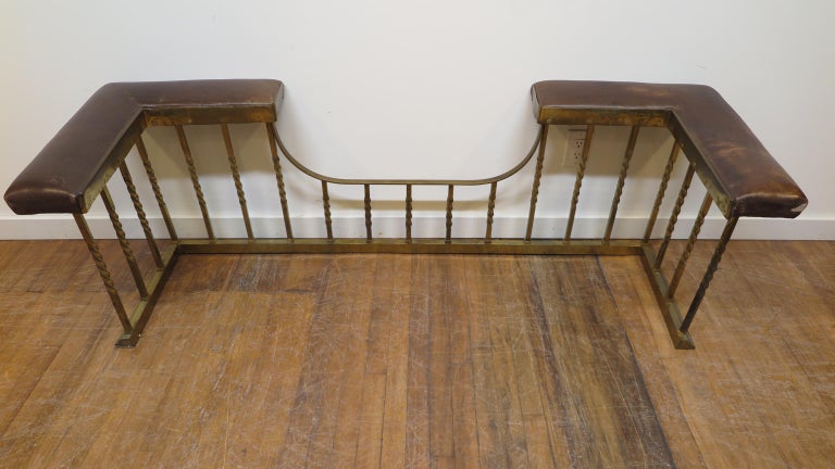 Fireplace Club Bench Fender at 1stDibs | fireplace bench, fireplace ...
