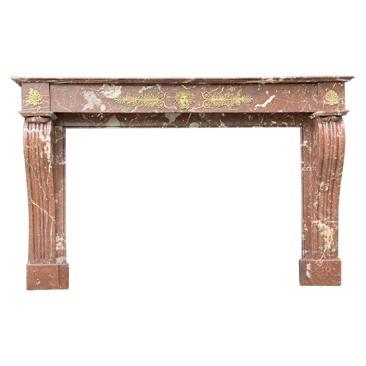 Rance Marble Fireplace Louis XVI Style For Sale at 1stDibs