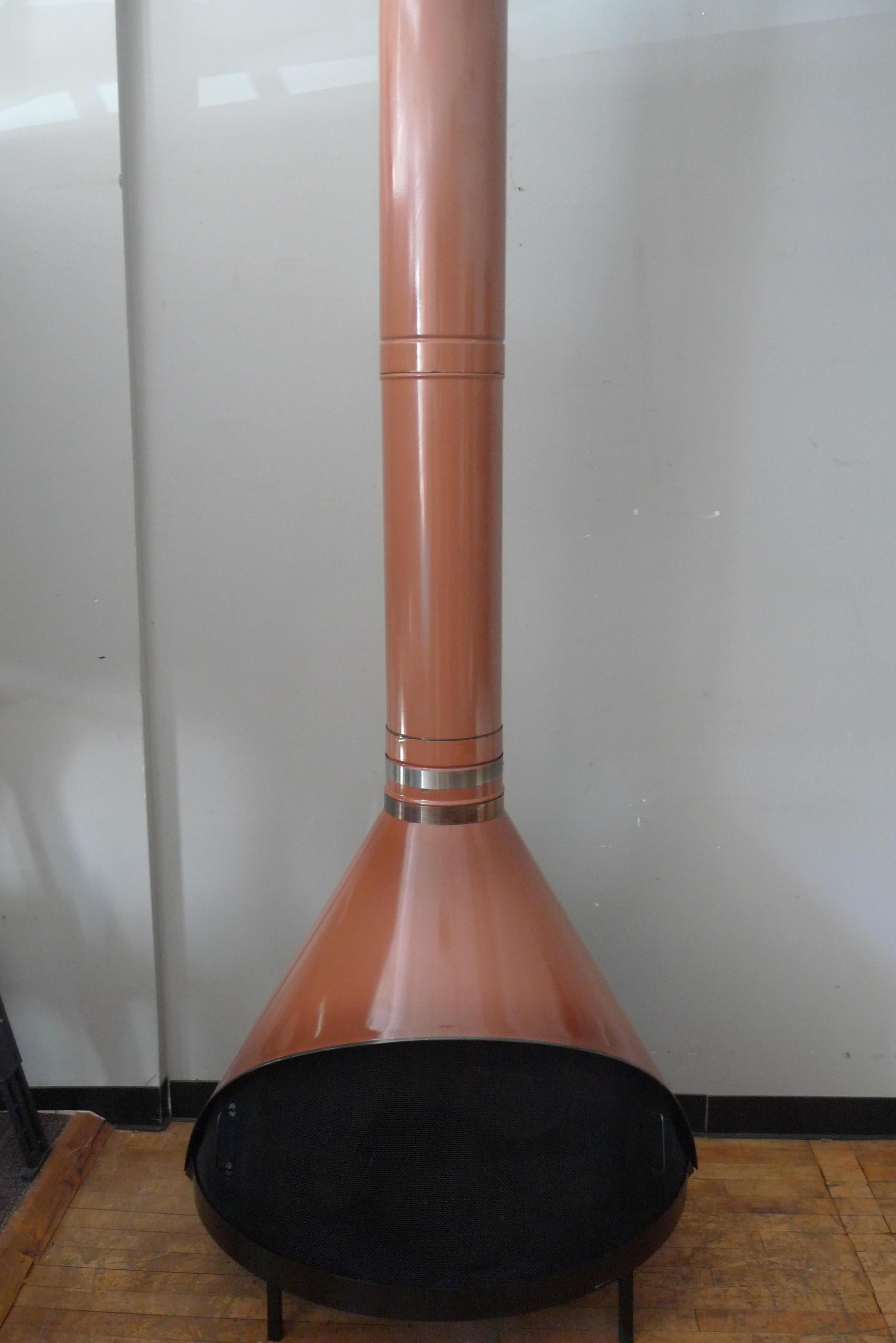 Fireplace Wood Gas Stove Freestanding by Preway, Inside or Outside ...