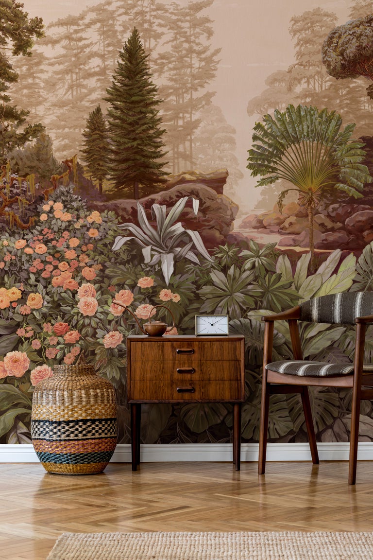 Firone, Customizable, Digital Printing, Mural Decor, Isidore Leroy For ...