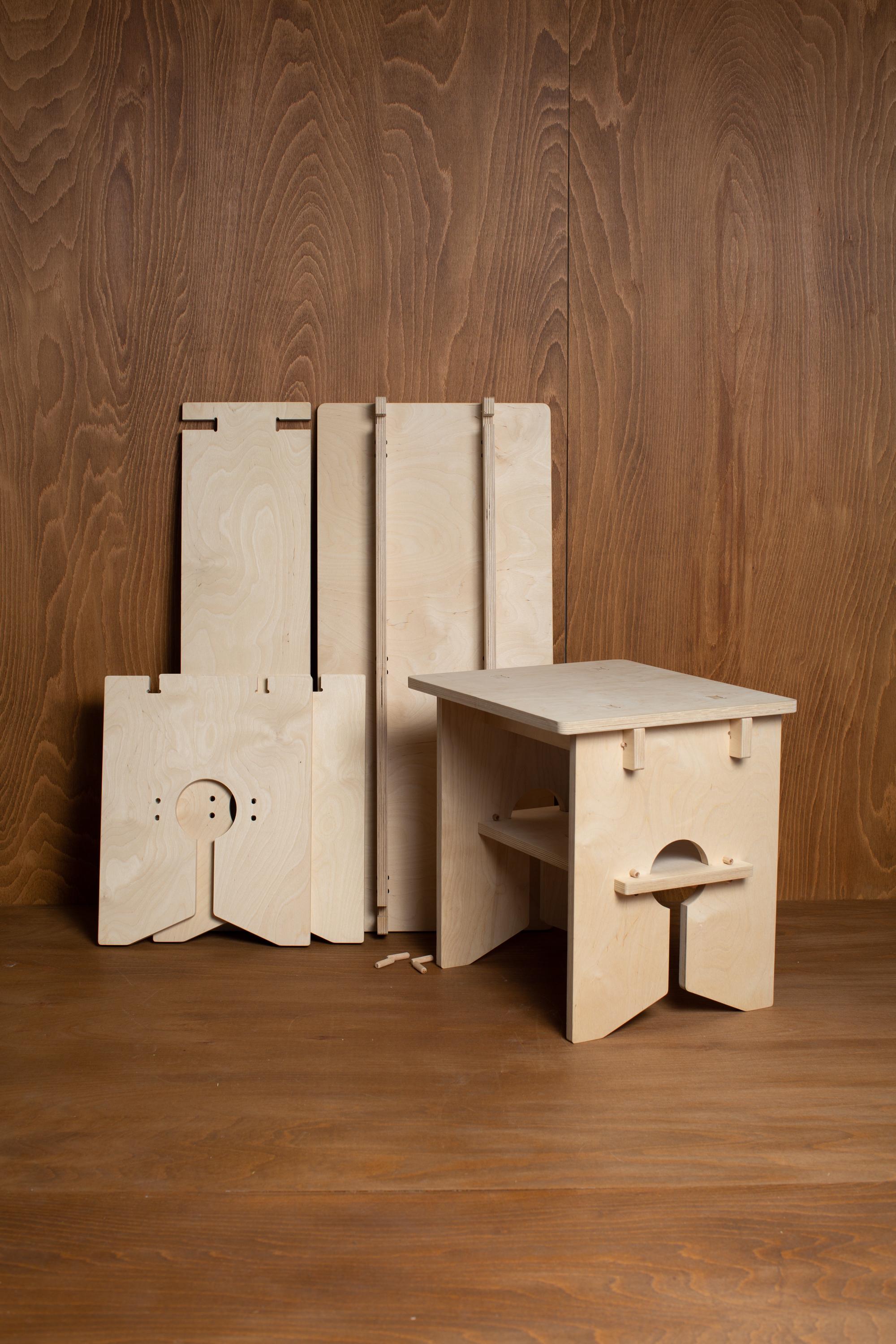 First and only original prototype of 'Fulcrum' bench from sculptor KA ...