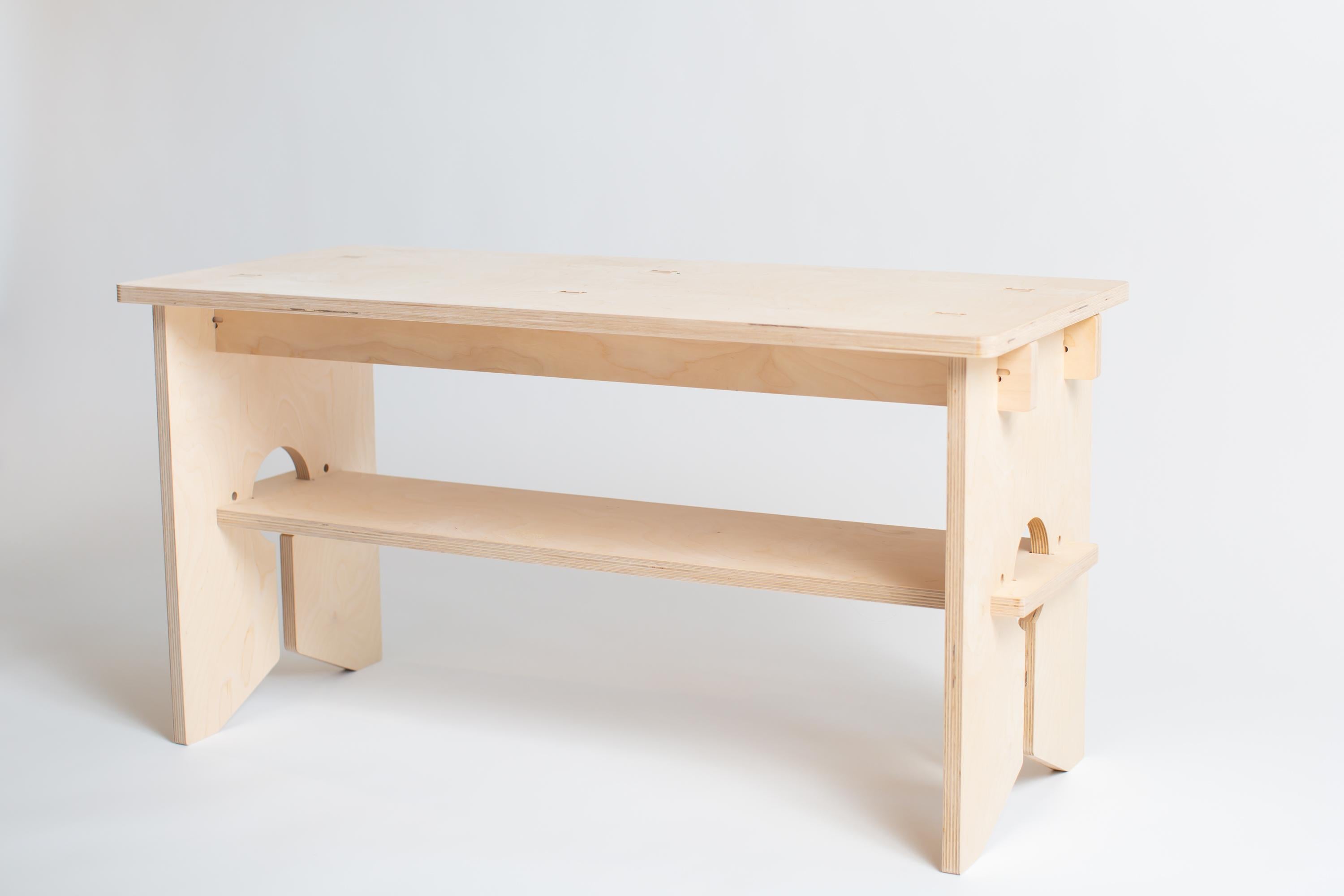 First and only original prototype of 'Fulcrum' bench from sculptor KA ...