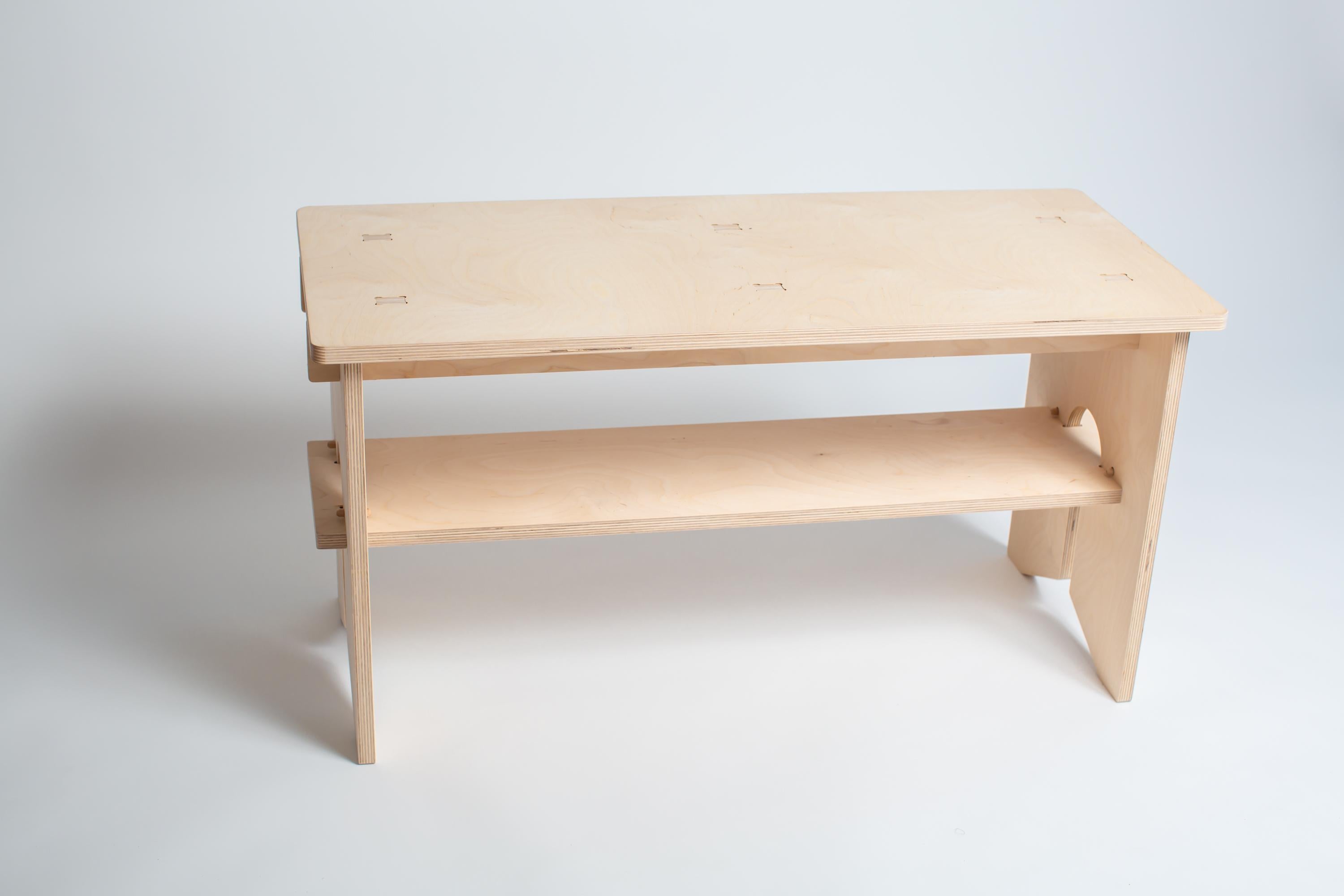 First and only original prototype of 'Fulcrum' bench from sculptor KA ...