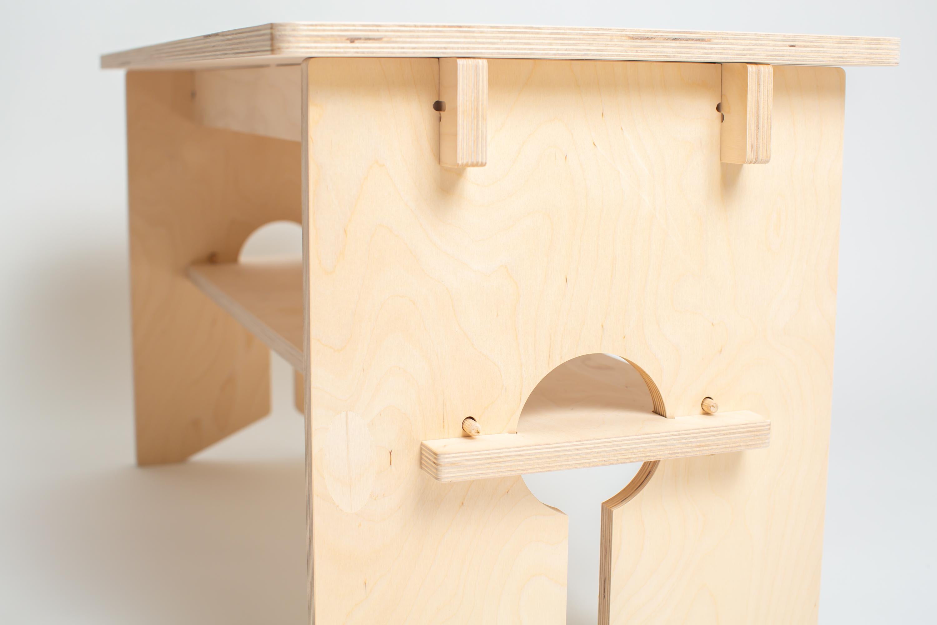 First and only original prototype of 'Fulcrum' bench from sculptor KA ...