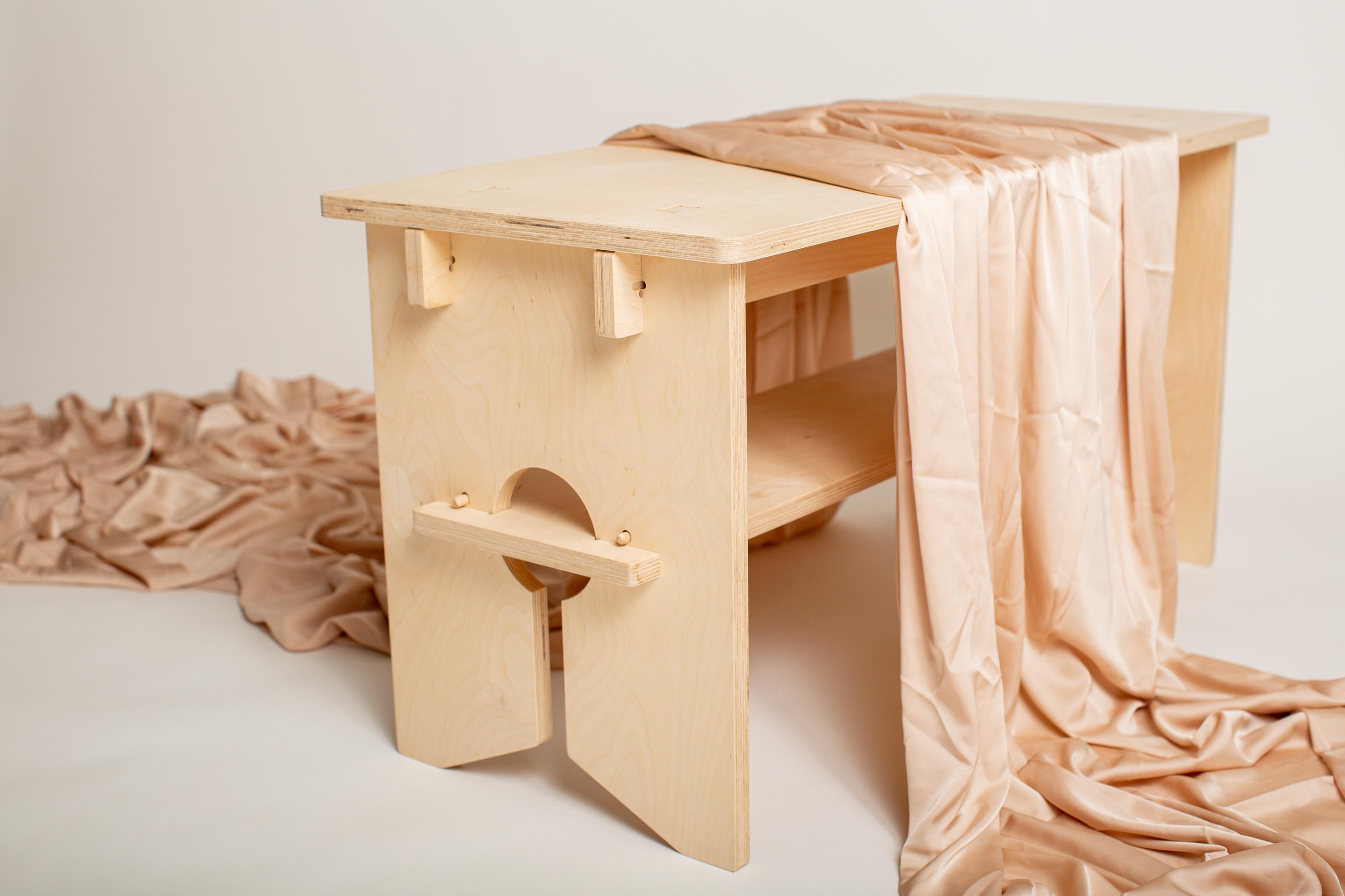 First and only original prototype of 'Fulcrum' bench from sculptor KA for Lock For Sale at 1stDibs