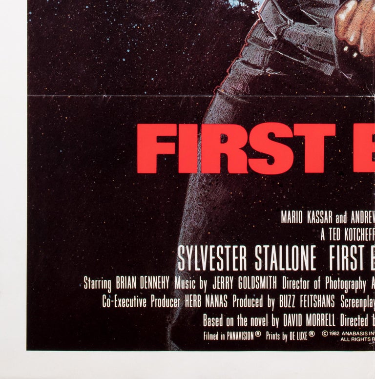 First Blood Rambo 1982 US 1 Sheet Film Movie Poster at 1stDibs | rambo ...